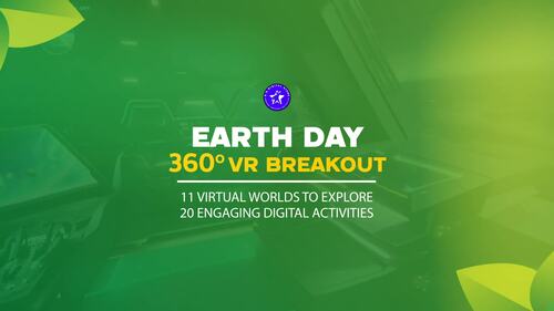 Earth Day Escape Room/Breakout - Digital 360 VR by K's Digital Store