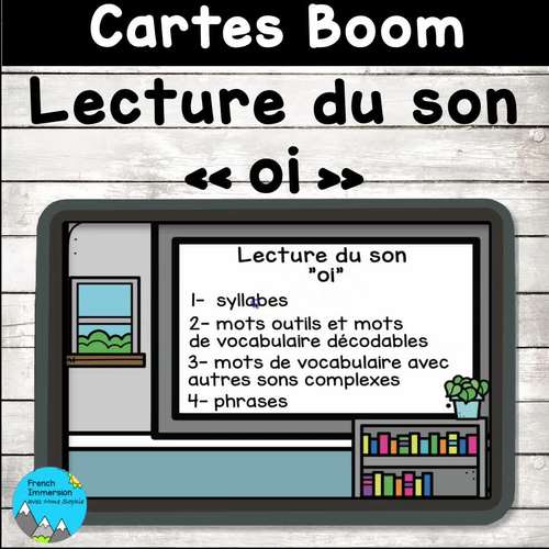 Sons composés French phonics son "oi" lecture sur Boom™ avec audio