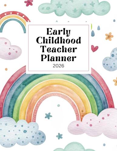 Early Childhood Teacher Planner | Editable Canva Planner | Preschool ...