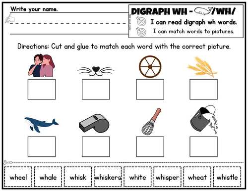 Digraphs Phonics Egg Sort Activity th sh ch wh ck | TPT