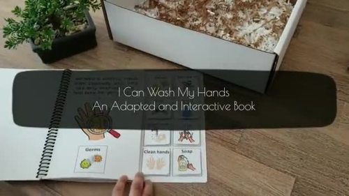 life skills wash my hands adapted book | Kindergarten Homeschool ...