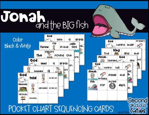 Jonah and the Whale Bible Lessons by Second Grade Cuties | TpT