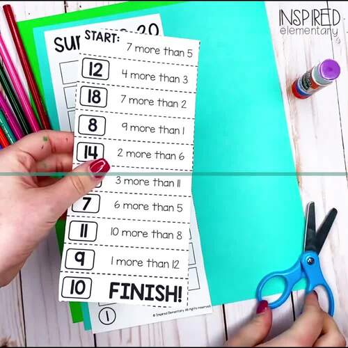 Math Centers | No Prep Activities | Review Games & Puzzles (1st-4th Grade)