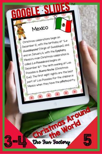 Christmas Around the World Digital AND Printable 3rd 4th 5th by The Fun ...