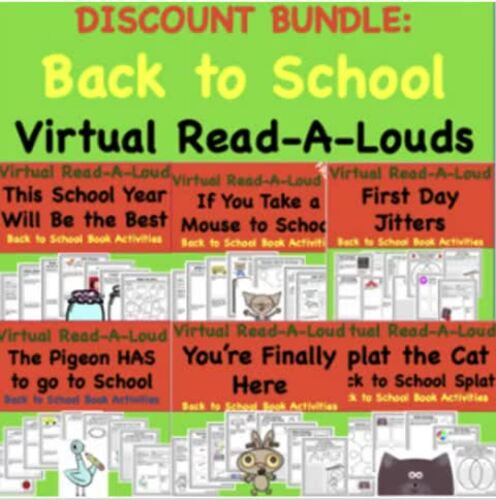 Favorite Books for Holidays All Year Long! Read Aloud Packs Discount Bundle