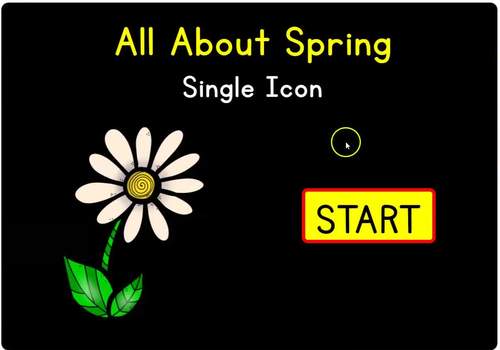 CVI Series Spring Interactive Book BOOM Cards | DISTANCE LEARNING