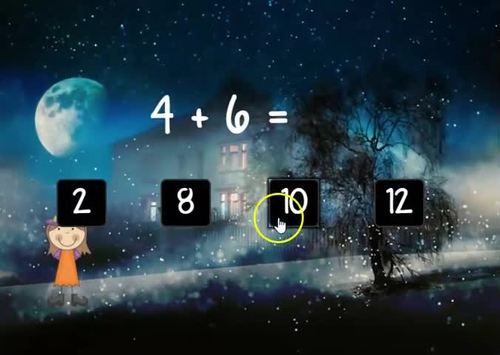 BOOM Addition Facts 100 Cards Halloween Scenes by Smart Teaching