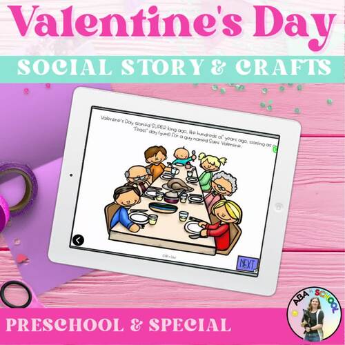 Winter Activities Social and Emotional Skills Valentines Day social story