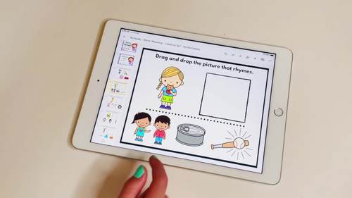 Short I Rhyming | Google Classroom by Happy Reading With Katie | TPT