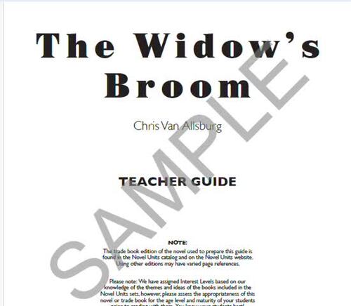 The Widow's Broom Novel Units® Teacher Guide Novel Study | TPT