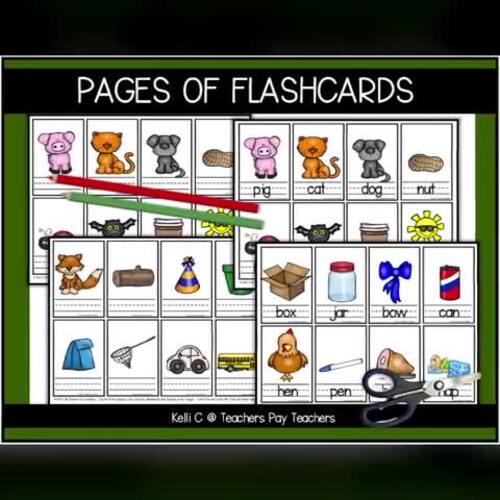 3 Letter CVC Words Worksheets Short Vowels Sounding Out Words Write the ...