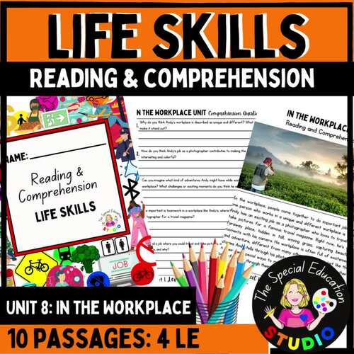 Special Education Functional reading passages and questions ...