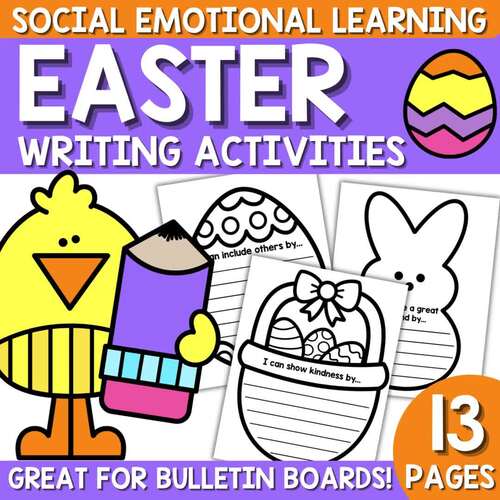 Easter SEL Writing Activities | Social Emotional Learning Bulletin ...