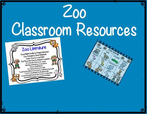 Zoo Unit: Literacy & Math Centers & Activities | TpT