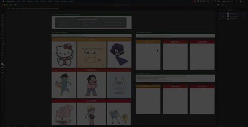 Adobe Illustrator - Character Design Project by T Morales Digital Design