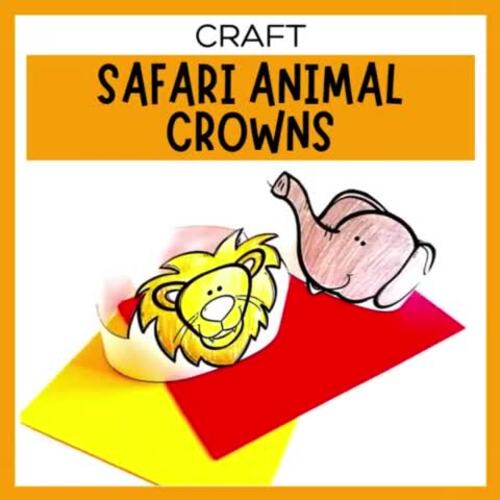 Safari Animal Hats | Safari Animal Crowns | Safari Animal Headbands