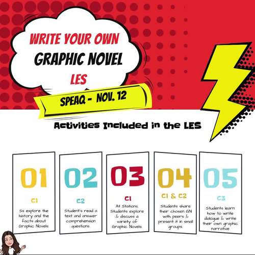 Write Your Own Graphic Novel LES - A visual approach to literacy.
