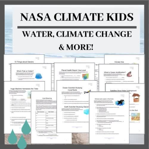 Water, Climate Change, Ocean Acidification & More: NASA Climate Kids