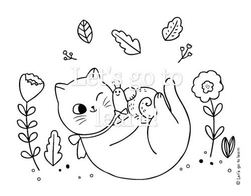 coloring pages of animals in the spring