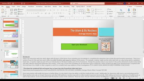 Average Atomic Mass Activity & Inquiry-Based All-in-One NO PREP Package