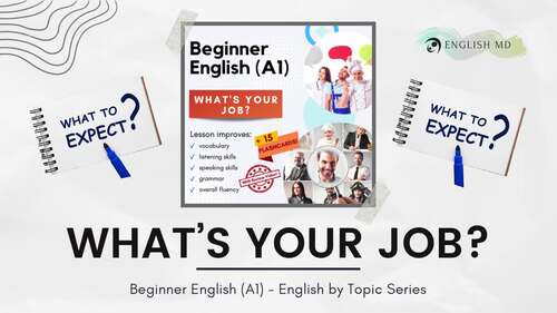 What's your job? | Talking about Jobs | Beginner ESL for Teens & Adults ...