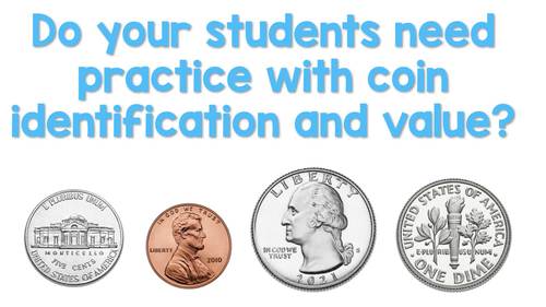 Google Slides Coin Identification Activity by Teachin' Things | TpT