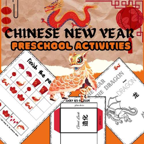 CHINESE NEW YEAR - preschool activities by PavlyStyle | TPT