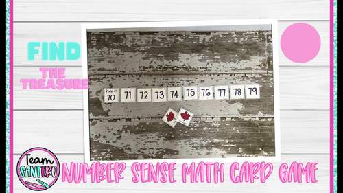 Number Sense Math Game- Fall Theme by Team Santero | TPT