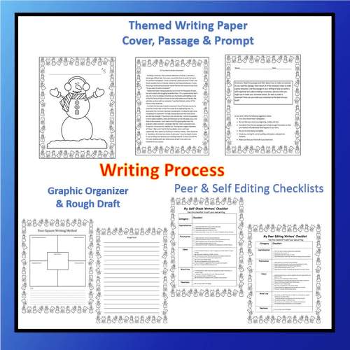 Do You Want to Build a Snowman Writing Activities by Paradise Creations