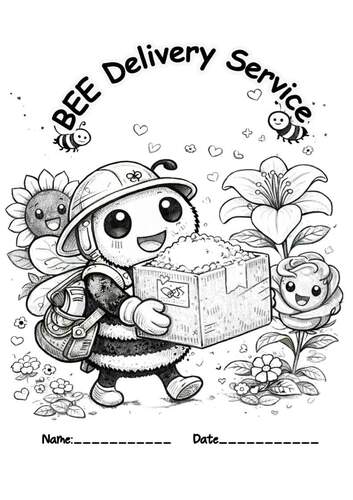 Spring STEM Challenge: Bee Pollination Activity/NO PREP/Print and Go/ NGSS