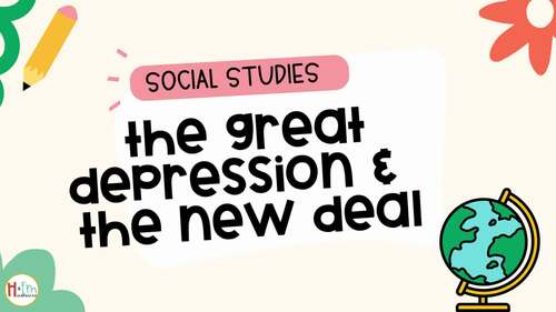Great Depression & The New Deal │Georgia Social Studies │PowerPoint ...