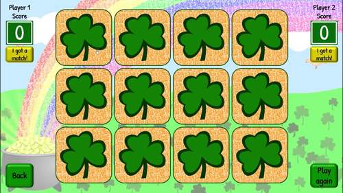 St Patricks Day Multiplication Facts for 2 Times Table Activity ...