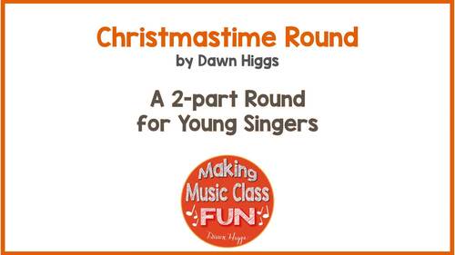 Christmastime Round | 2 Part Elementary Choir Christmas Song | TPT