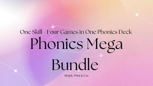 Phonics Quad Squad Digraph Card Game by The Learning Tent | TPT