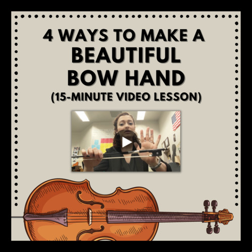 4 Ways to Make a Beautiful Bow Hand (15-Minute VIDEO LESSON) | TPT
