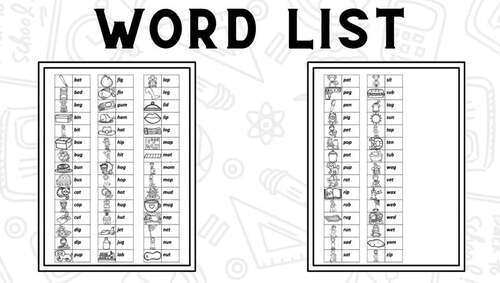 See It! Say It! Spell It! CVC Words No Prep Worksheets for Phonemic ...