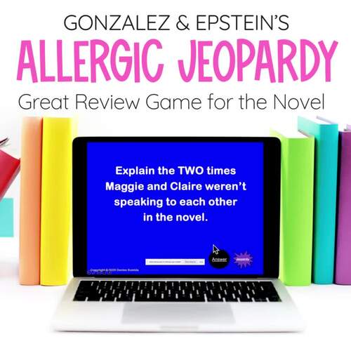 Allergic by Megan Wagner Lloyd & Michelle Mee Nutter Jeopardy | TPT