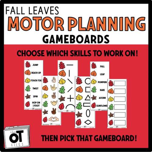 OT FALL Motor Planning Activities by the OT files | TPT