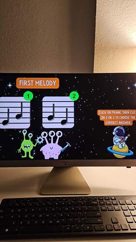 Astronaut Rescue Melodies Interactive Elementary Music Activity Game