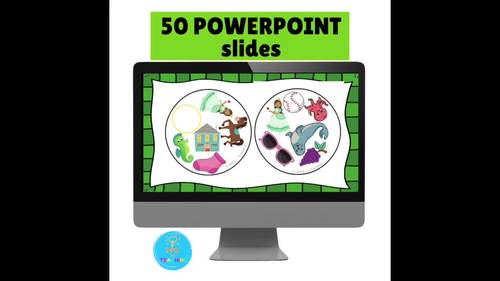 S Articulation Game - Quick Match! Spot it! // Digital + Printable