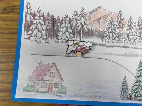 The Snowman Interactive Color Sheet by Your Outdoor Librarian | TPT