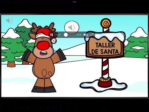 Christmas Escape Room in Spanish | Juego de Escape de Navidad by Ms Herraiz