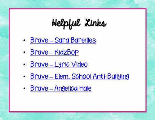 Pop Song BRAVE, Sara Bareilles - Rhythm Instrument Arrangement | TPT