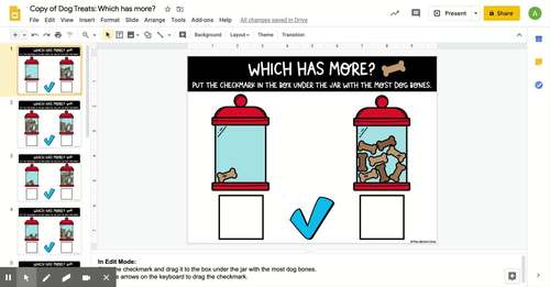 DIGITAL Comparing Numbers Activity for Google Slides™ | Which Has More?