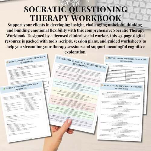 Socratic Questioning Therapy Questions Session Plans & Progress Notes