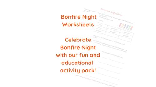 Bonfire Night Mini Activity Pack | Worksheets and Activities by Savvy ...