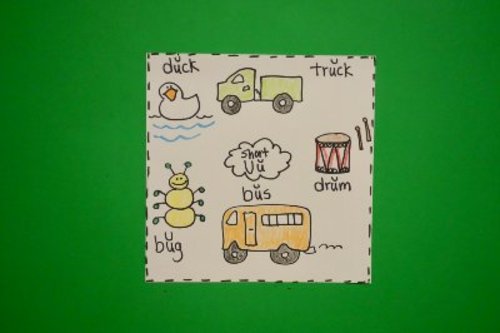 Let's Draw Short Vowels! (Letter Uu) by Patty Fernandez Artist | TPT