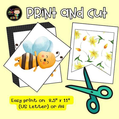 Bee Bulletin Board Kit, Bee Healthy Bee Happy ,Spring Classroom Decor ...