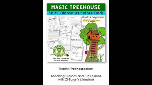 Magic Treehouse | Book #1 | Dinosaurs Before Dark | Book Companion