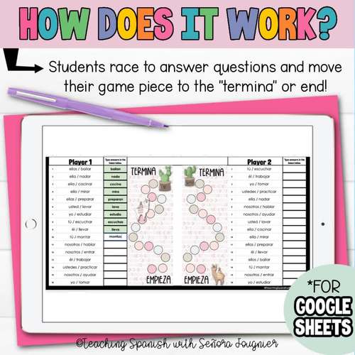 Spanish Cognates Games Digital Games by Teaching Spanish with Sra Fougnier